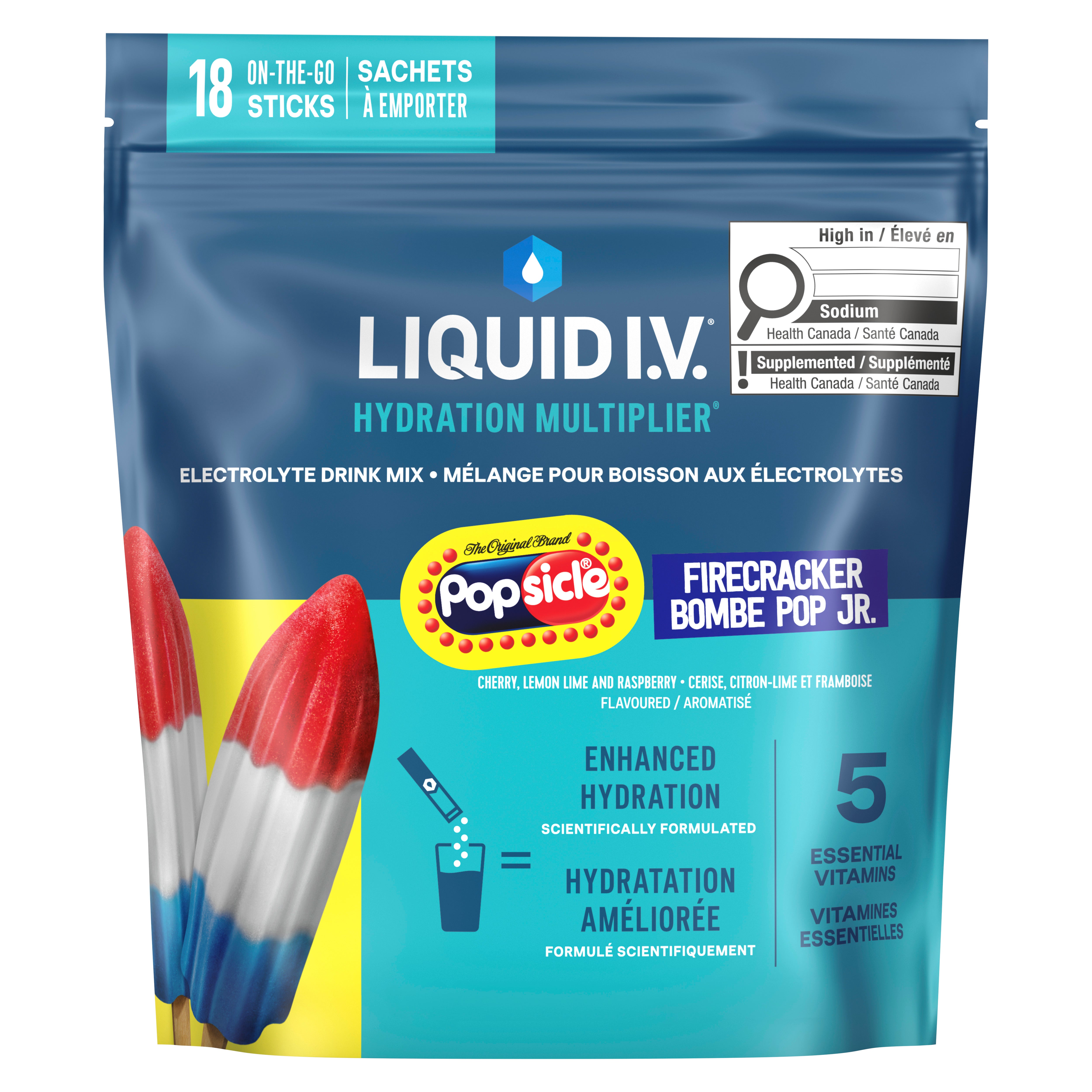 Hydration Multiplier | Popsicle Firecraker – Liquid I.V. Canada
