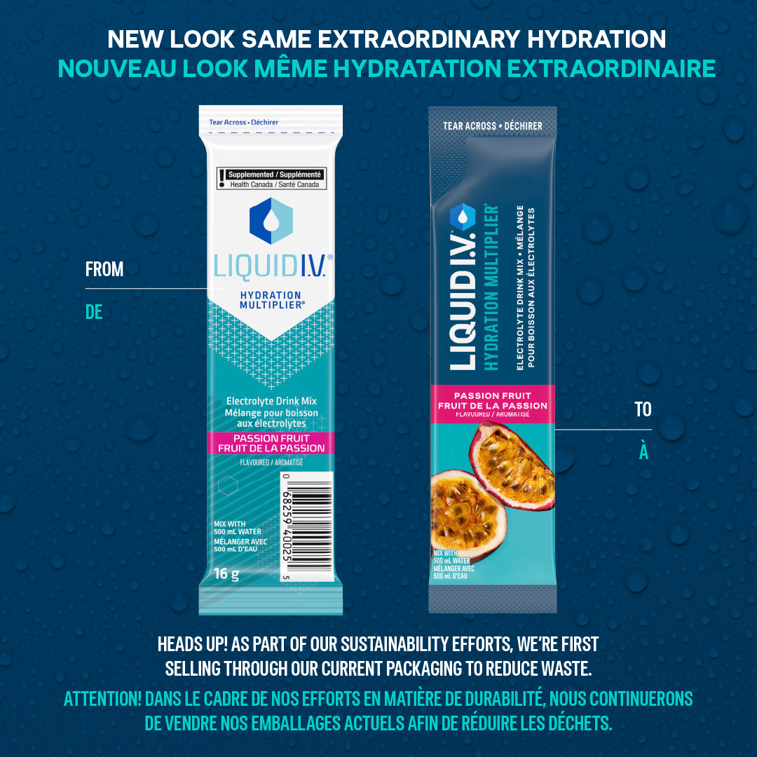 Hydration Multiplier | Passion Fruit – Liquid I.V. Canada