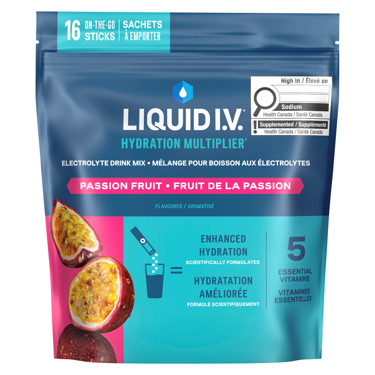 Hydration Multiplier Passion Fruit | Liquid I.V. Canada
